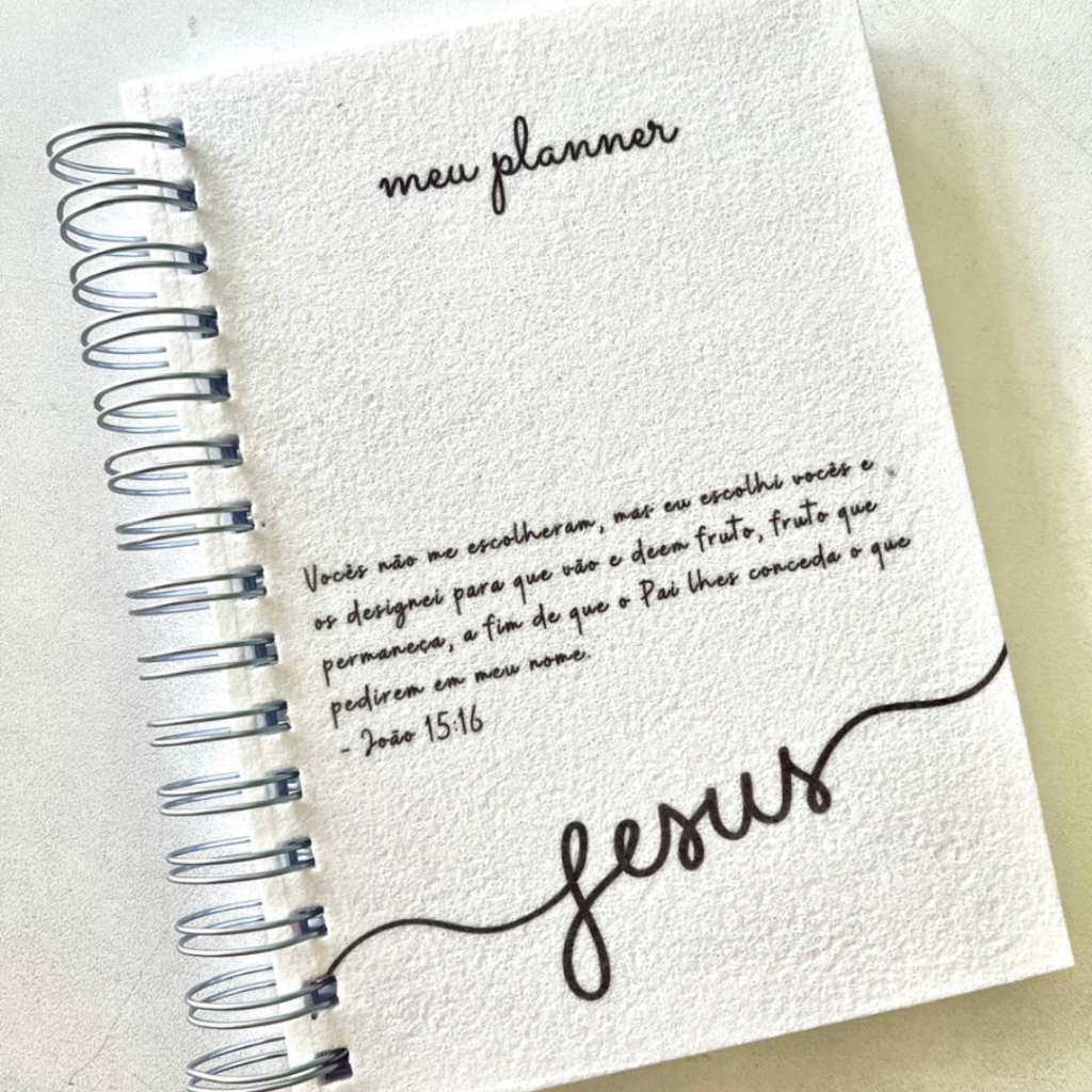 Planner Permanente Jesus - No Secreto com Deus